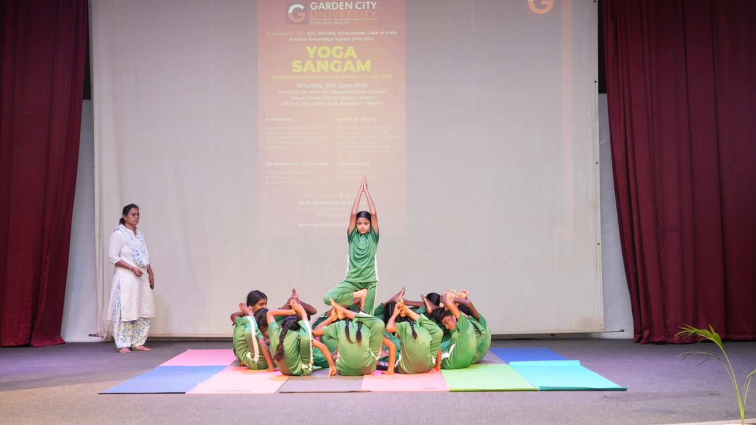 International Yoga Day - Garden City University